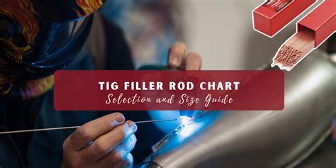 Tig Filler Rod Chart Selection And Size Guide