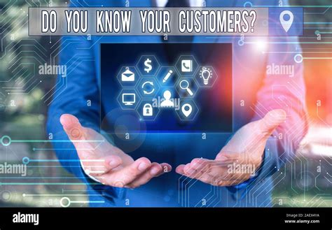 Writing Note Showing Do You Know Your Customers Question Business Concept For Asking To