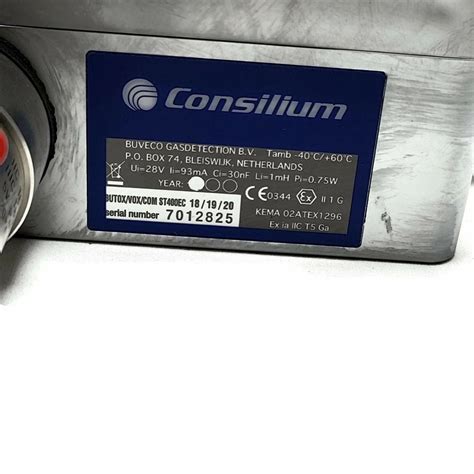 Consilium Salwico St400 H2s Gas Detector At ₹ 10000 H2s Gas Monitor