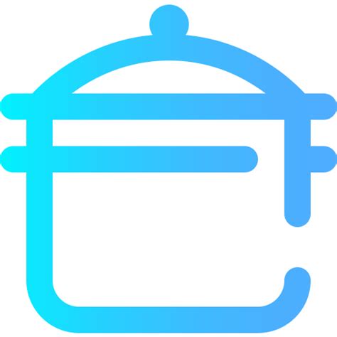 Pot Super Basic Omission Gradient Icon Pot Super Basic Omission Gradient Icon