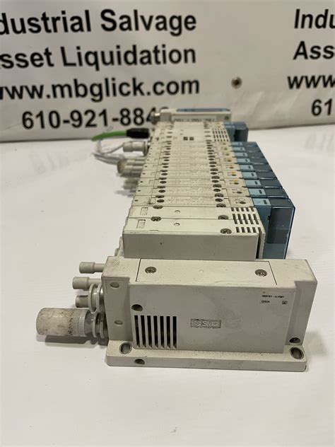 Smc Ex260 Sen1 Ethernet Ip Fieldbus System 16 Solenoid Valve Manifold Moses B Glick