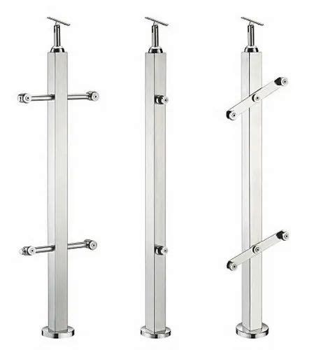 Stair One Ss Glass Balusters At ₹ 2050 In Rajkot Id 20546382762