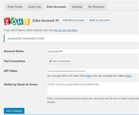 wp zoho for contact form 7 wpforms elementor and ninja forms crm bigin