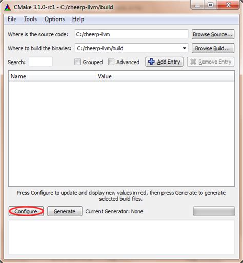 How To Build Cheerp On Windows Cheerp Documentation