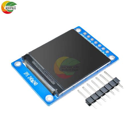 Jual Inch Tft 13 Lcd Display Module 240240 Ips Full Color 7pin Spi