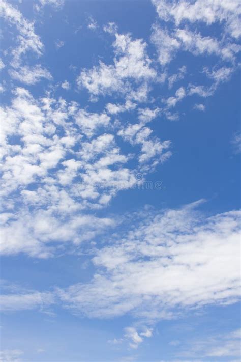 White Cloud In Blue Sky Nature Stock Image Image Of Bright White