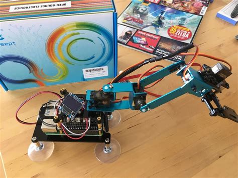 robotic arm assembly and software installation admantium