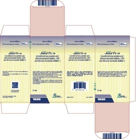 Junel Fda Prescribing Information Side Effects And Uses
