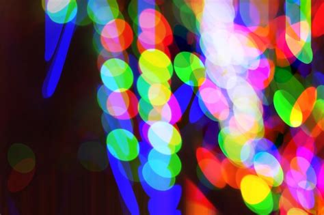 Premium Photo Colorful Bokeh Light