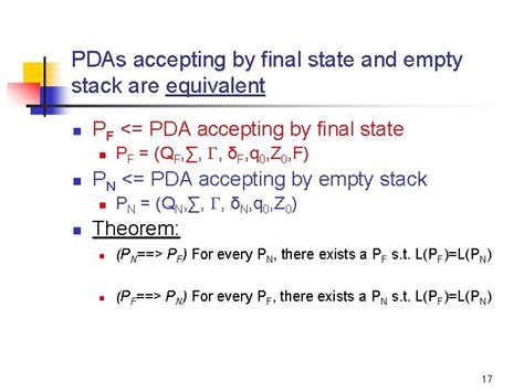 Pushdown Automata PDA Reading Chapter PDA