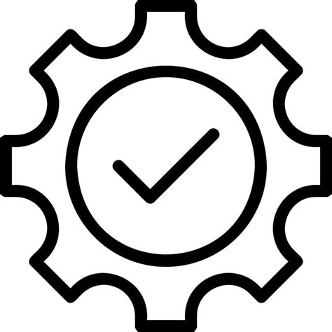Gear Line Icon 28146754 Vector Art At Vecteezy