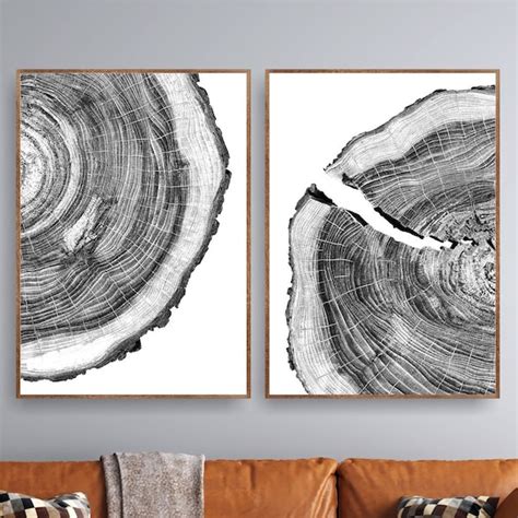 Tree Ring Art Etsy