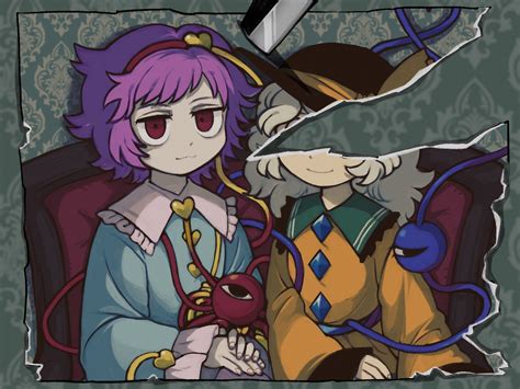 Komeiji Koishi And Komeiji Satori Touhou Drawn By Furukawa Yomawari Danbooru