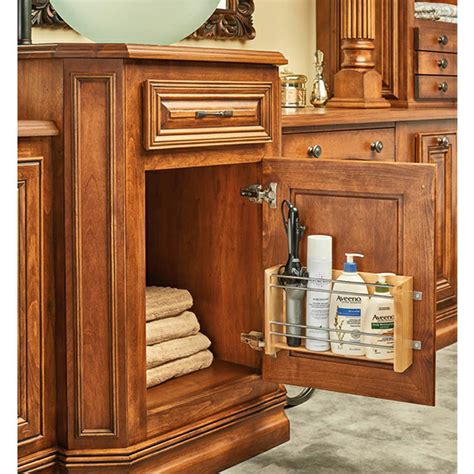 REV A SHELF 18 Medium Door Mount Foil Rack Maple Rev A Shelf 4WFR 18 1