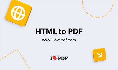 HTML To PDF Converter Transform HTML Pages Into PDF