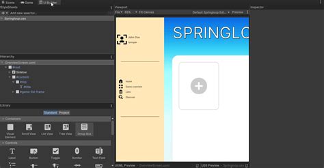 Root Not Applied When Set In The Ui Builder Unity Engine Unity