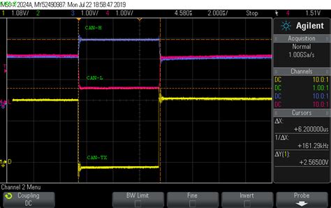 CAN Bit Stuff Error During CAN Pins Initializatio STMicroelectronics Community