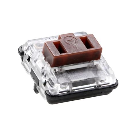 Kailh Low Profile Choc Switch 1350 Rgb For Keyboard Crystal Red Pro