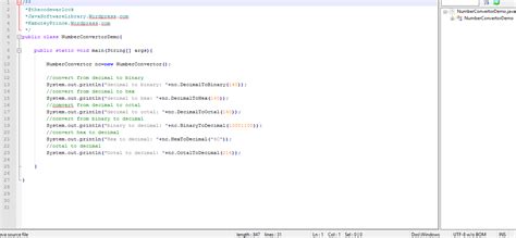 computer number conversion utility java software api library java