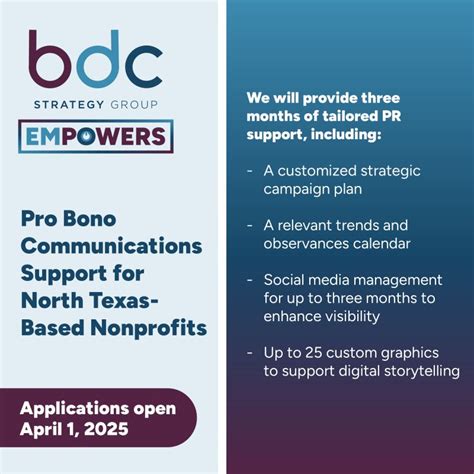 Introducing Bdc Empowers Were Excited To Launch Our New Pro Bono