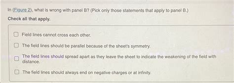 In Figure What Is Wrong With Panel B Pick Chegg