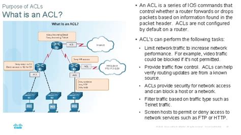 chapter 7 access control lists instructor materials ccna