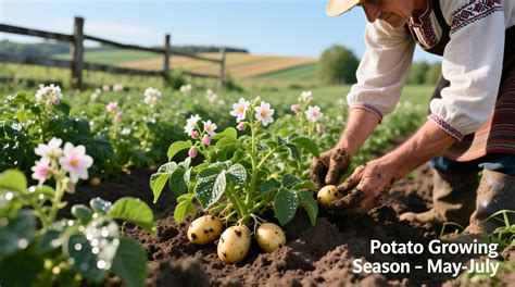 Potato Growing Season Timing Guide For Maximum Yield