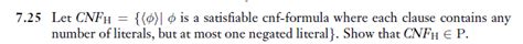 Let Cnfh Is A Satisfiable Cnf Formula Where Each