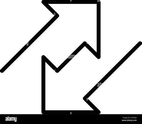 transfer arrow icon double reverse symbol data transfer linear icon