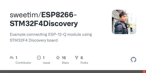 Github Sweetimesp8266 Stm32f4discovery Example Connecting Esp 12 Q