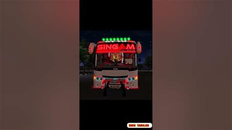 😍 Zedone V2 Bus Mod 💖light💖show Mod Link In Description Bussidgaming Zedone Lights Busgames