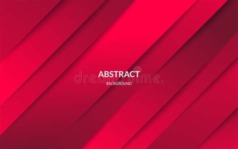 Minimal Abstract Dark Red Gradient Geometric Background With Gradient Colors Stock Vector