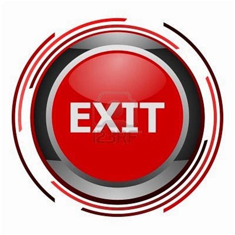 Exit Button Icon At Vectorified Com Collection Of Exit Button Icon Free For Personal Use