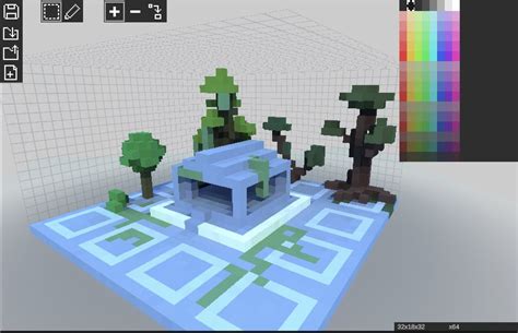 Voxel Editor With Individual Faces Coloring Rvoxel