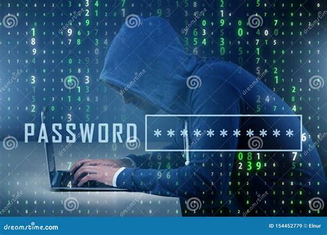 Hacker In Digital Security Concept Stock Image Image Of Privacy Attack 154452779