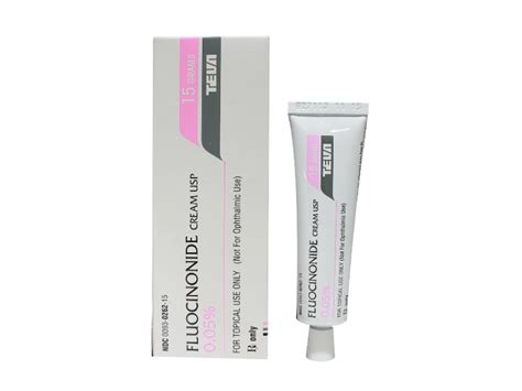 Fluocinonide Cream Usp 005 15g Teva Pharmaceuticals Usa Rx