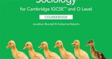 Cambridge Igcse And O Level Sociology Coursebook With Digital Access 2