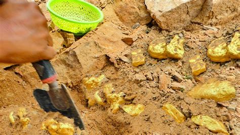Gold Rush Digging For Treasure At The Mountain By Gold Miner Mining Exciting YouTube