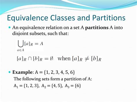 PPT Equivalence Relations PowerPoint Presentation Free Download ID