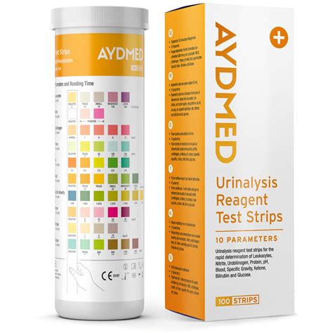 100 X Aydmed Urinanalyse Teststreifen 10 Parameter Urinteststreifen Für