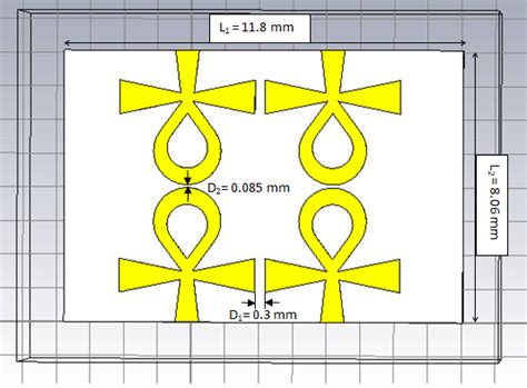 4 Element Array Antenna Design Download Scientific Diagram