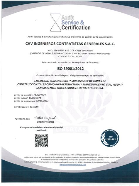 Iso 39001 2012 Pdf