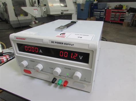 Machines Used | Maisheng MP25010D DC Power Supply