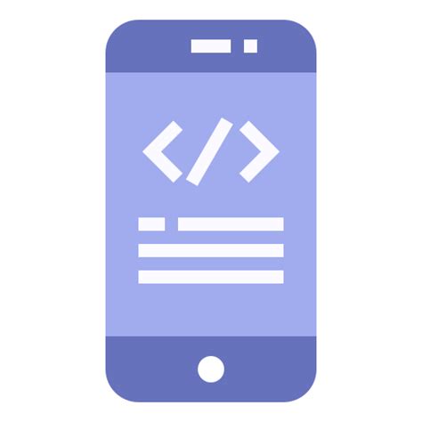 Mobile Coding Generic Flat Icon