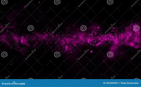 D Rendering Of Bright Abstract Cloud From Particle Structure Stock Illustration Illustration