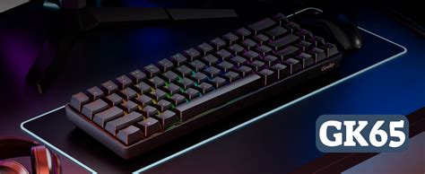 Geeky GK65 65% | Hot Swappable Mechanical Gaming Keyboard | 68 Keys ...