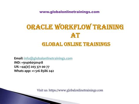 Ppt Oracle Workflow Ppt Online Powerpoint Presentation Free Download Id 7846118