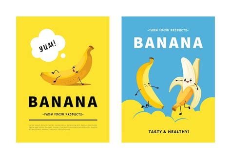 Premium Vector Banana Peel Characters Funny Fruits Dancing Happy Food Girl And Boy Naked And