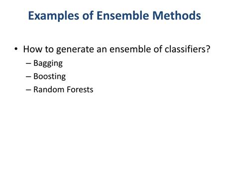 Ppt Ensemble Classifiers Powerpoint Presentation Free Download Id