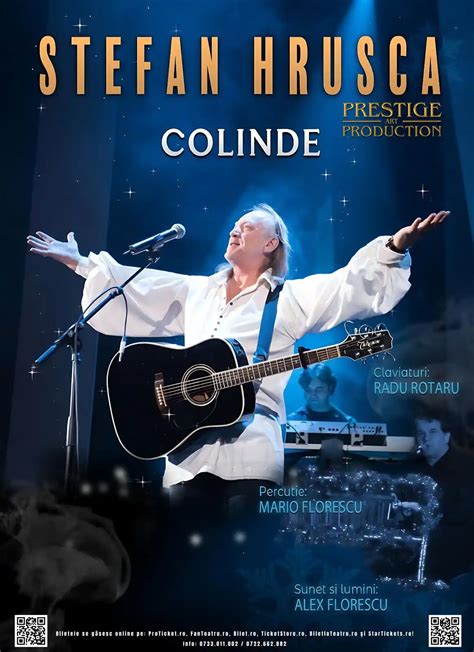 Bilete Online La Concert Stefan Hrusca Turneu National